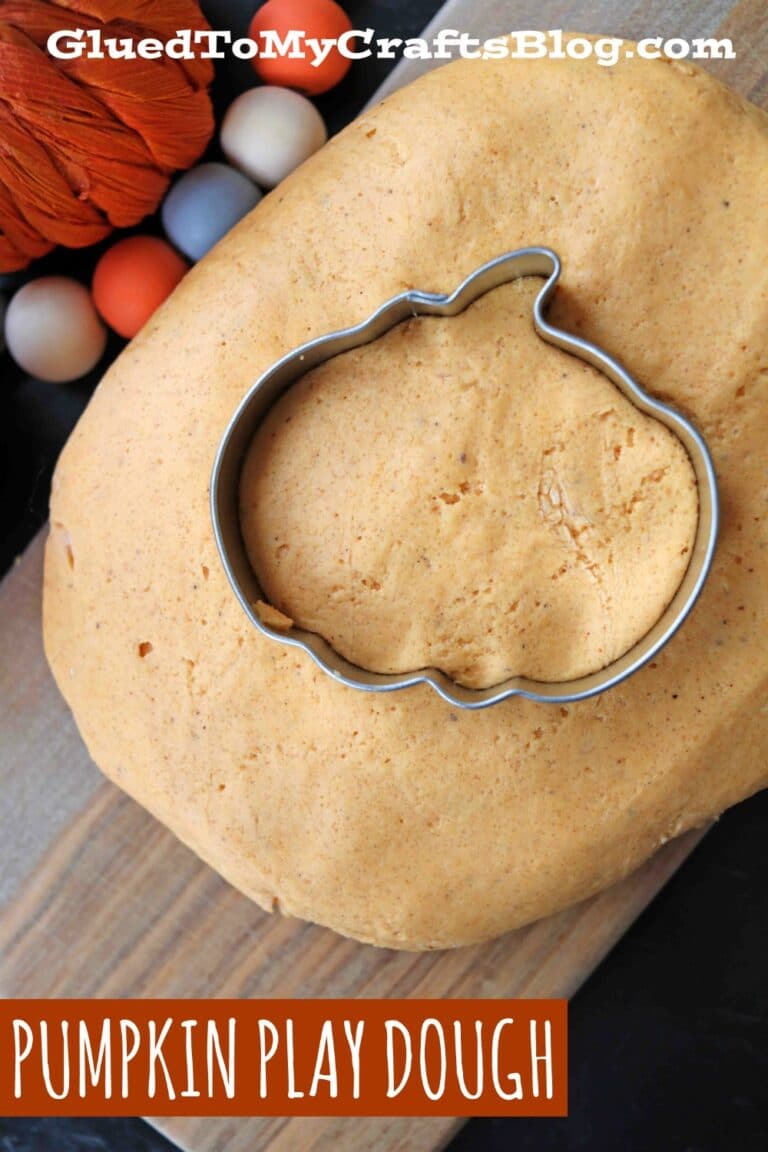 Pumpkin Scented Playdough Recipe For Fall