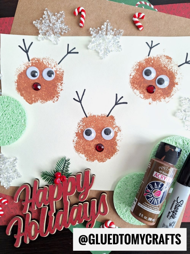 25+ Sponge Painted Craft Ideas To Make Today