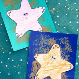 Paper Plate Surfboard Craft