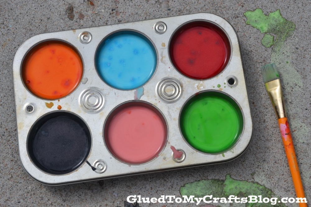 DIY Liquid Sidewalk Chalk Craft Idea