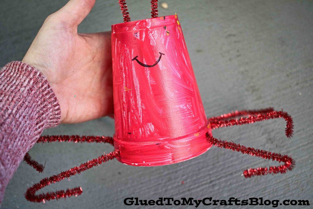 Styrofoam Cup Lobster Craft Idea For Kids