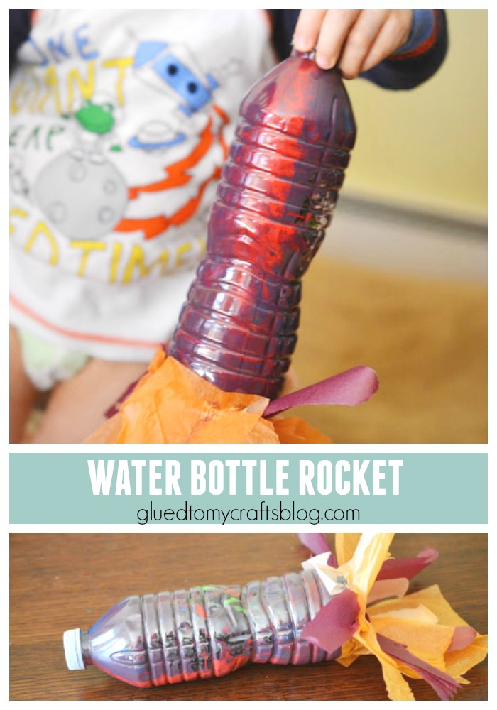 Recycled Water Bottle Rocket