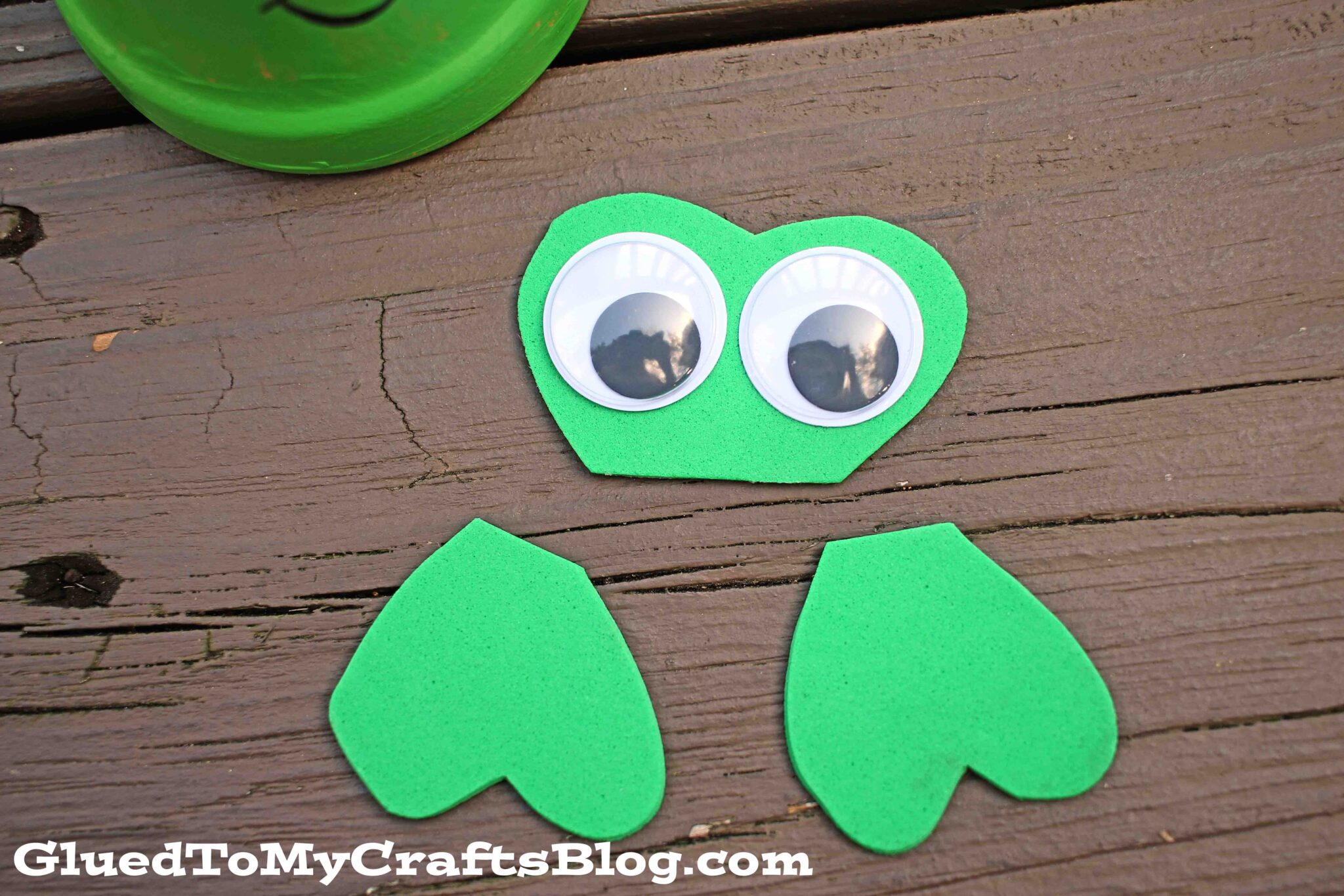 Flower Pot Frog Craft Idea