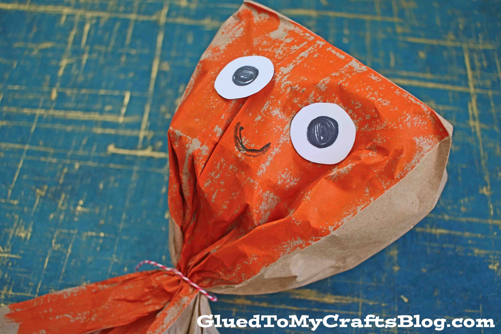 Paper Bag Octopus Craft Idea