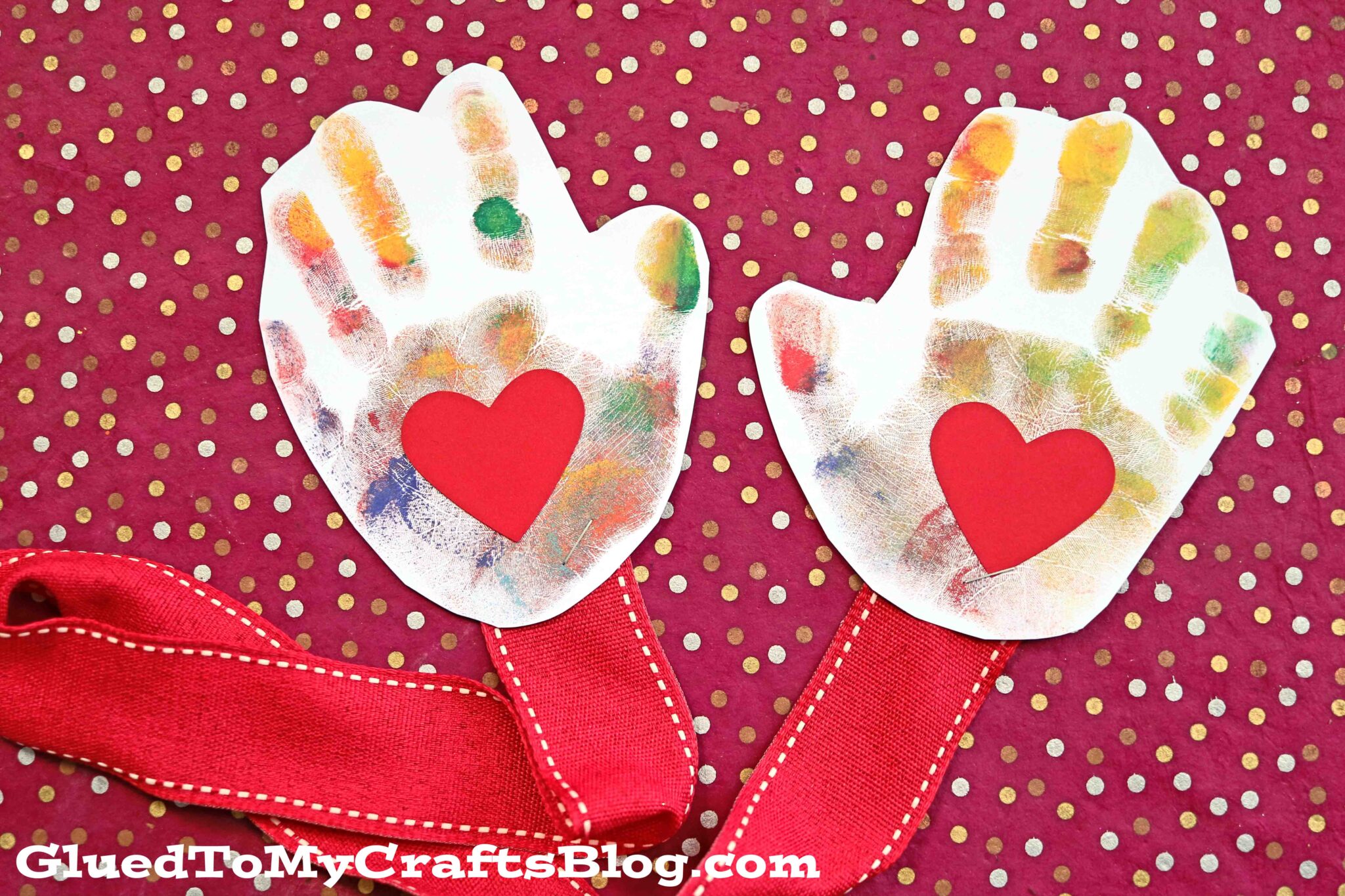 Handprint Mail A Hug Craft
