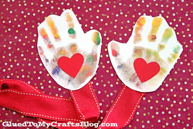 Handprint Mail A Hug Craft Idea For Kids