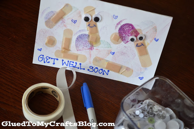 Get Well Soon - Handmade Band-aid Cards
