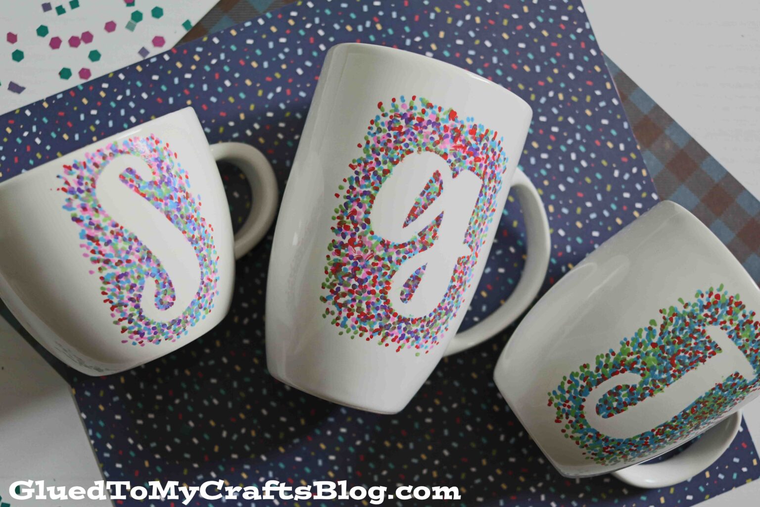 DIY Sharpie Painted Mugs - That Won't Wash Away!