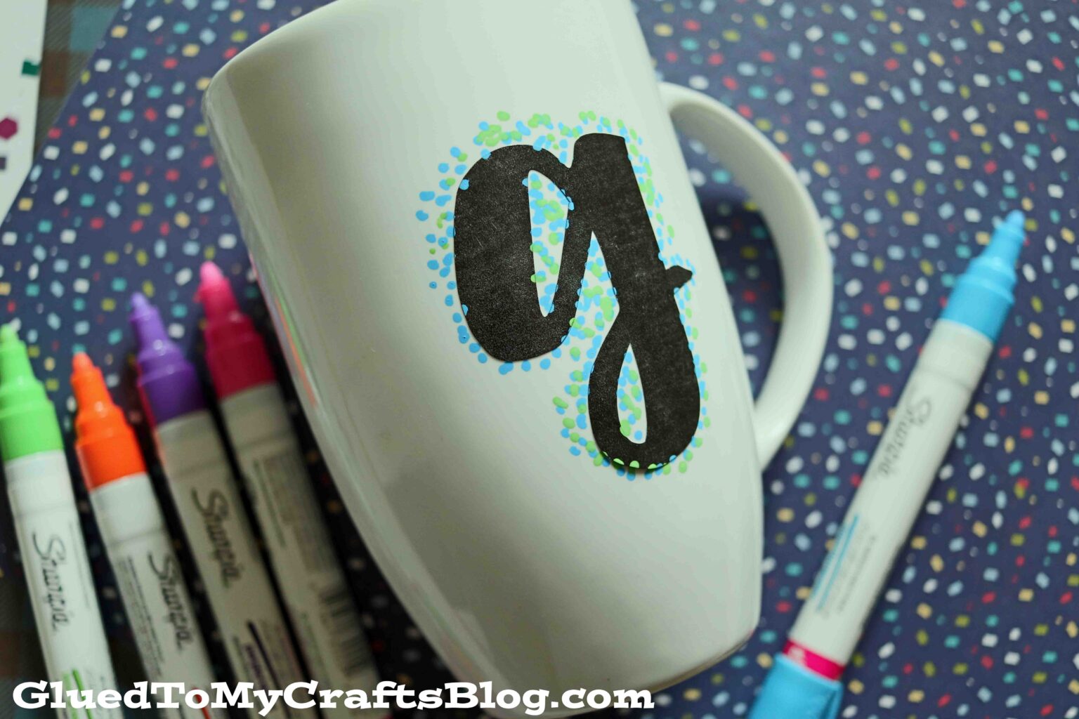 DIY Sharpie Painted Mugs - That Won't Wash Away!