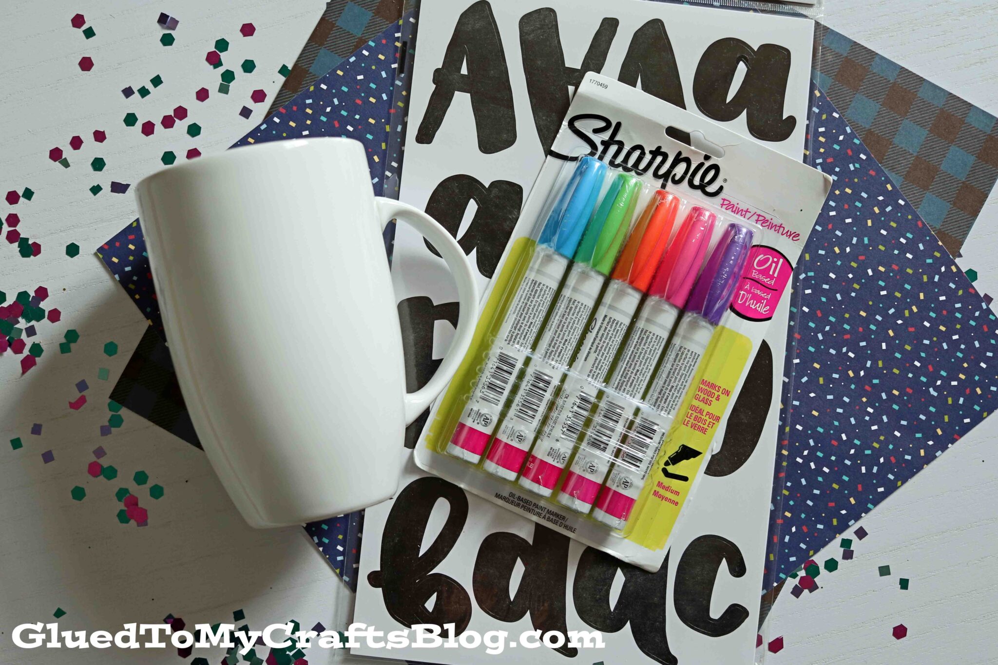 DIY Sharpie Painted Mugs - That Won't Wash Away!