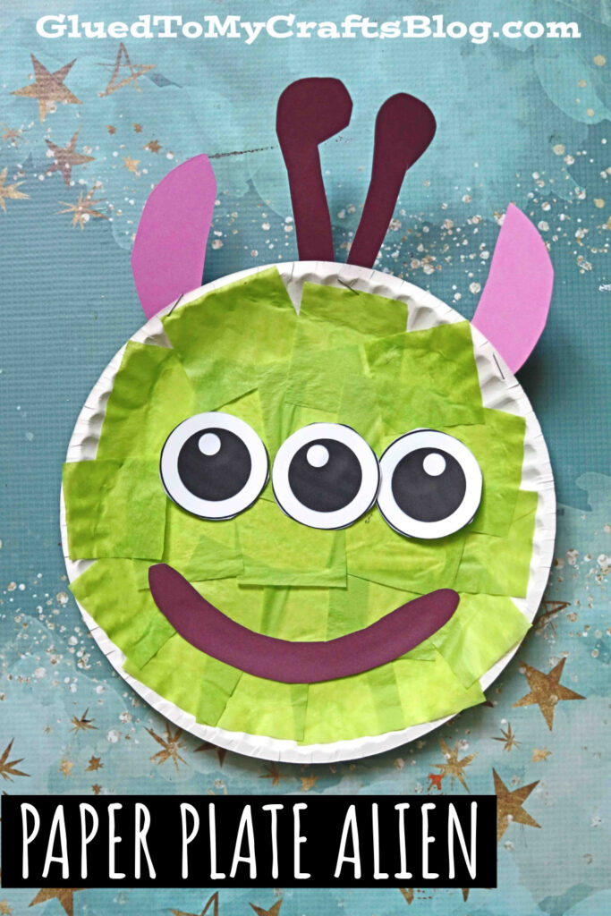 Paper Plate Alien