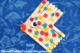 Popsicle Stick Fish Craft Idea For Summer