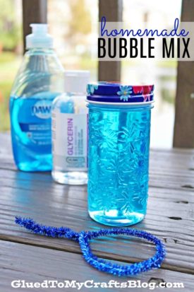 Homemade Bubble Mixture