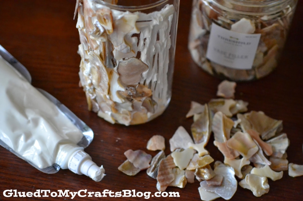 How To Make A Seashell Covered Vase