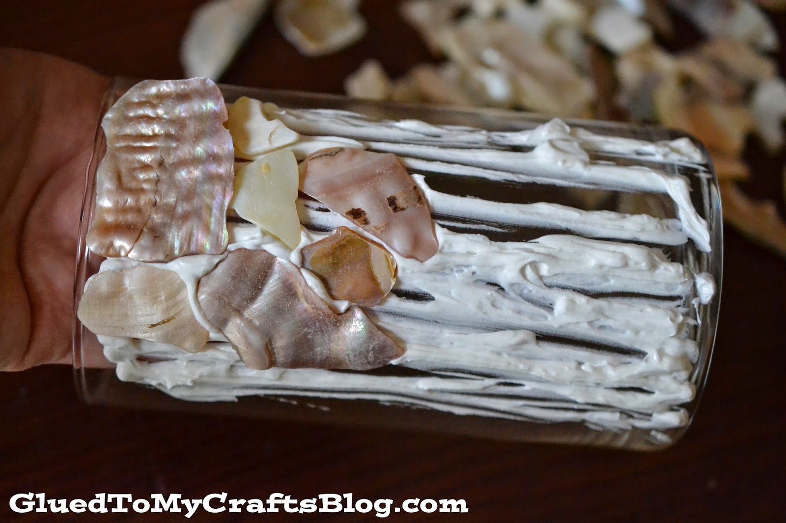 How To Make A Seashell Covered Vase