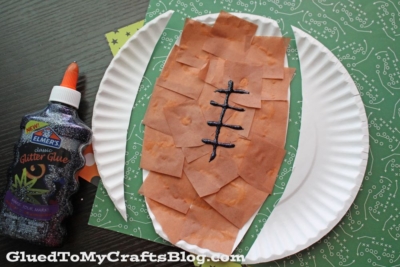 Paper Plate Football Craft