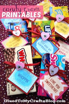 Valentine's Day Inspired Candy Grams
