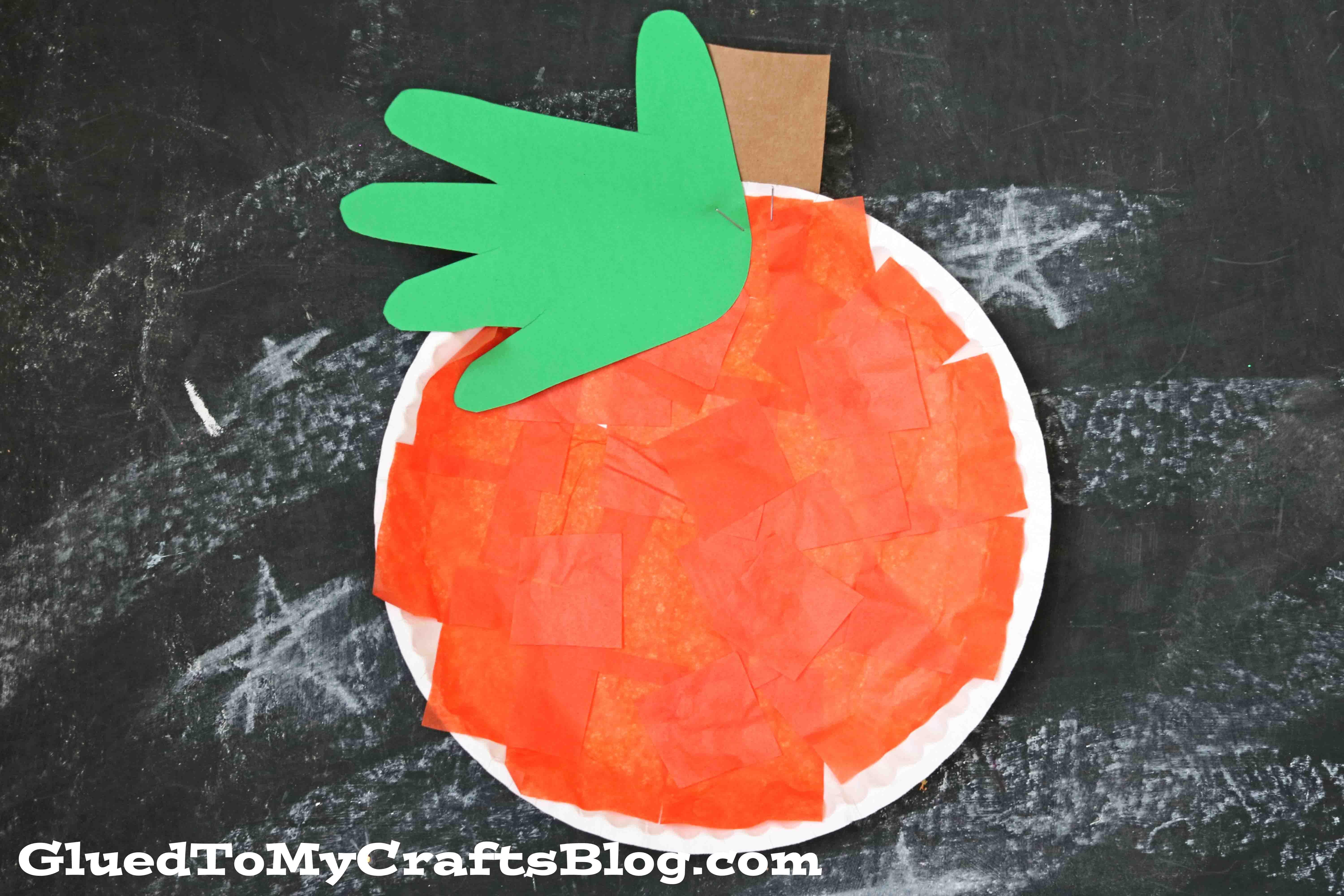 Fall Paper Plate Pumpkin Craft How To Make An Easy And Fun Paper Plate