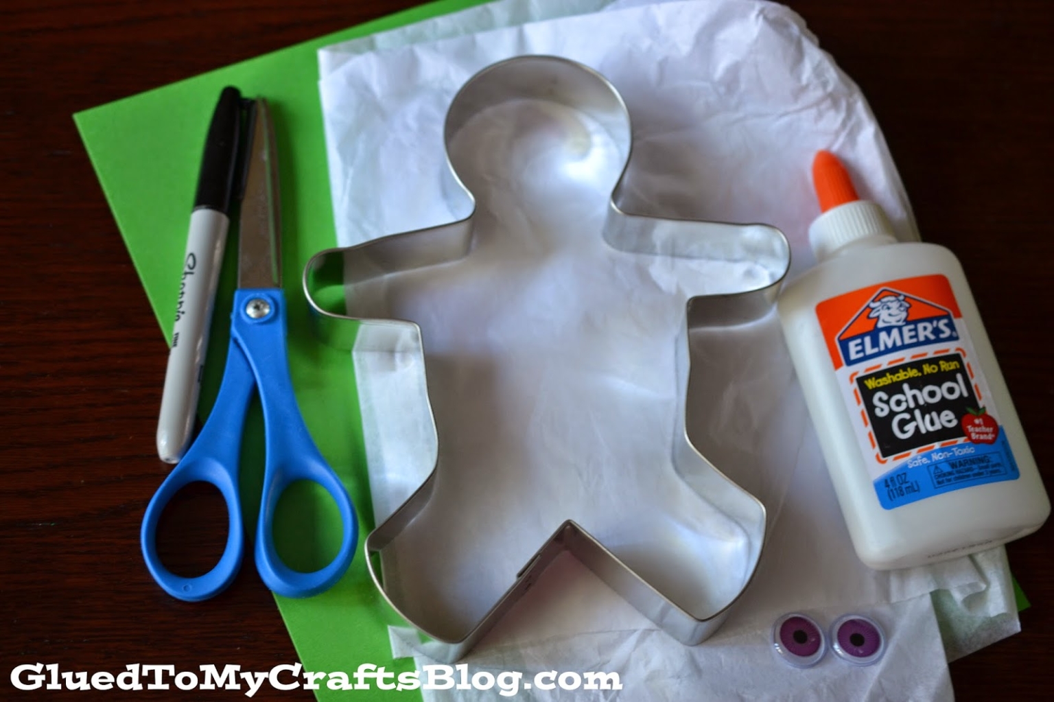 Tissue Paper Mummy Craft Idea For Halloween