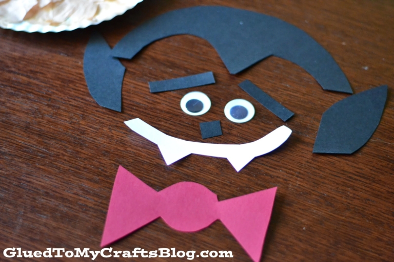 Paper Plate Vampire Craft Idea For Halloween