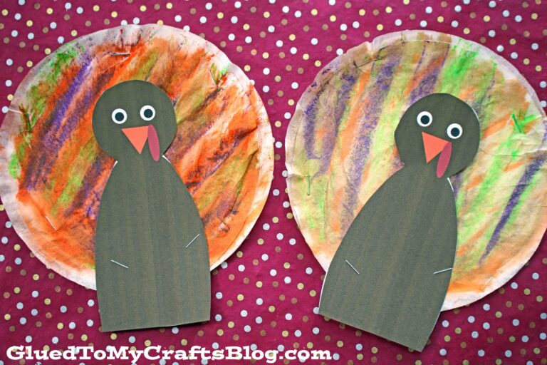 Coffee Filter Turkey Craft Idea For Kids
