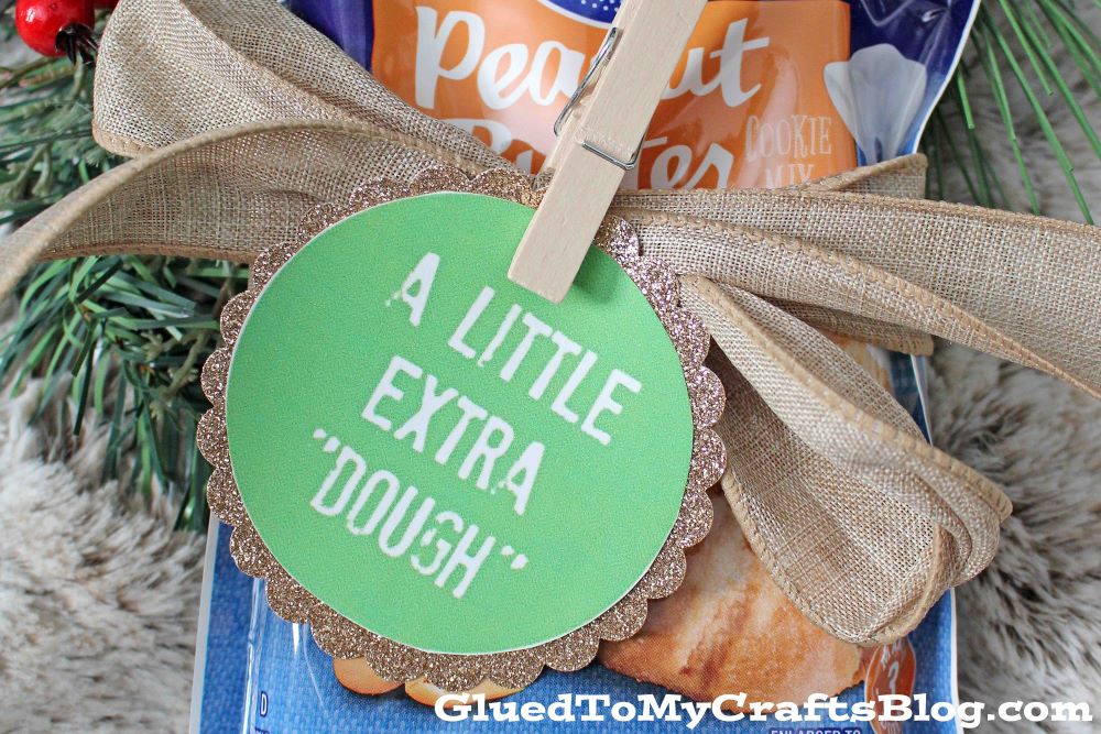 A Little Extra Dough - Punny Gift Tag