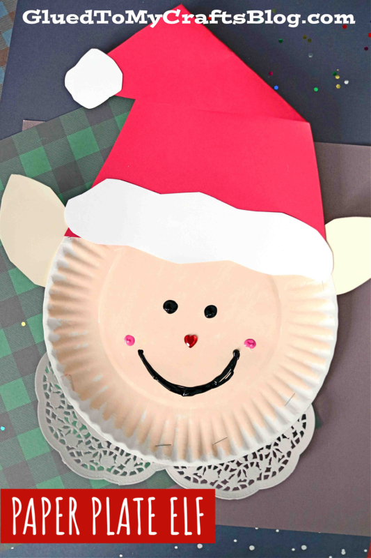 Paper Plate Elf