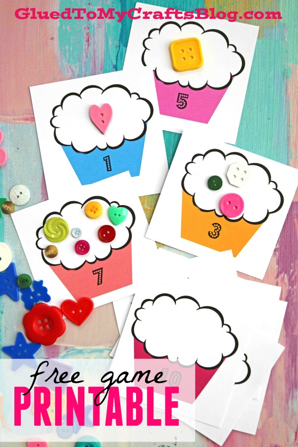 Cupcake Counting Game - Busy Bag Idea
