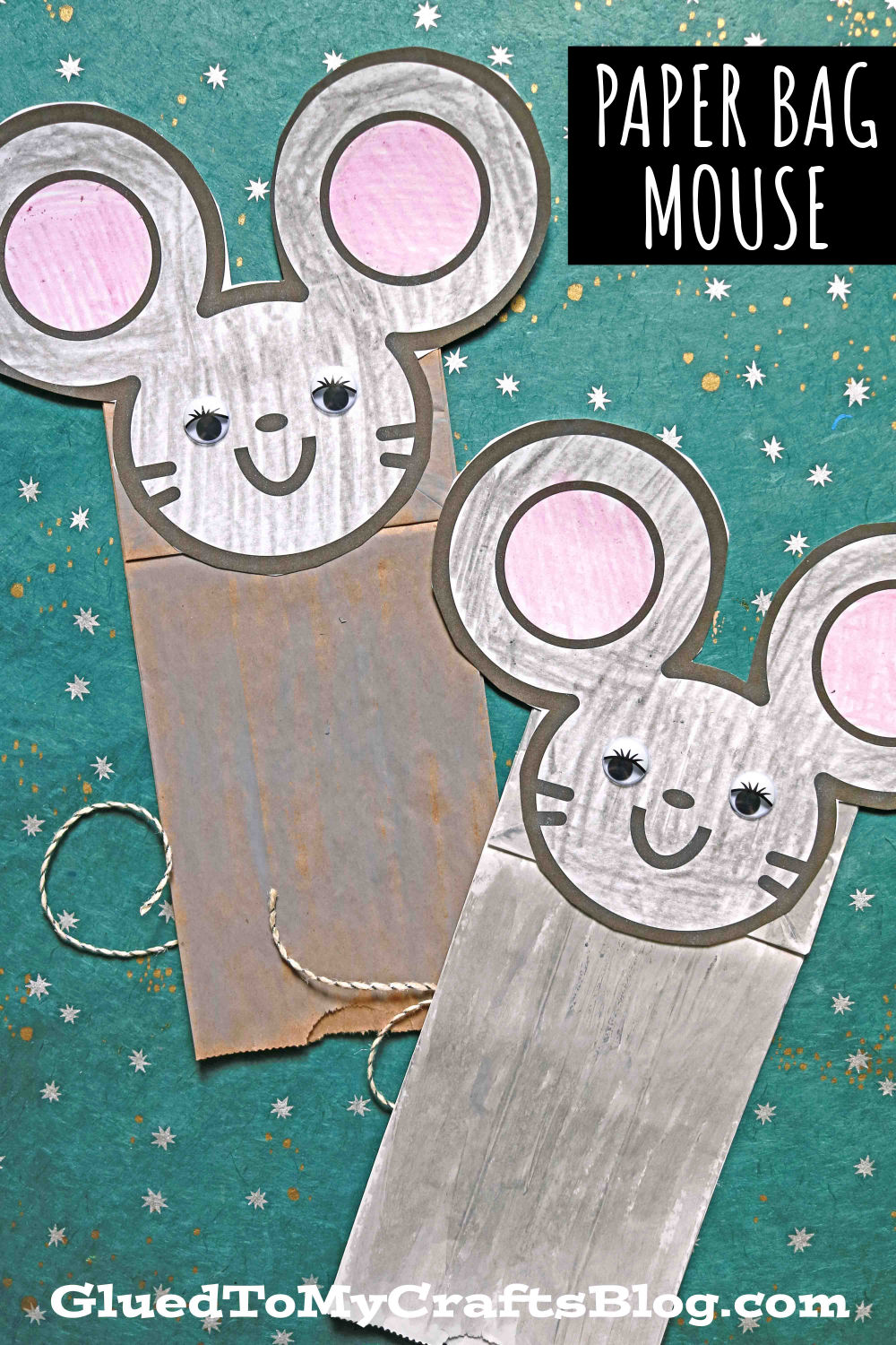 Paper Bag Mouse Puppet