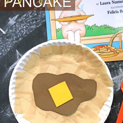 Paper Plate Pancake Craft Idea