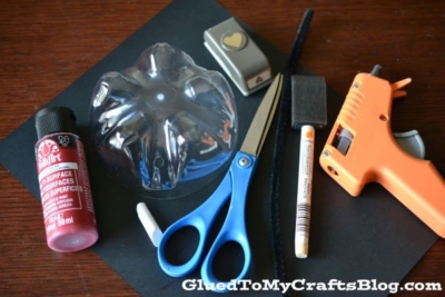 Recycled Soda Bottle Ladybug Craft