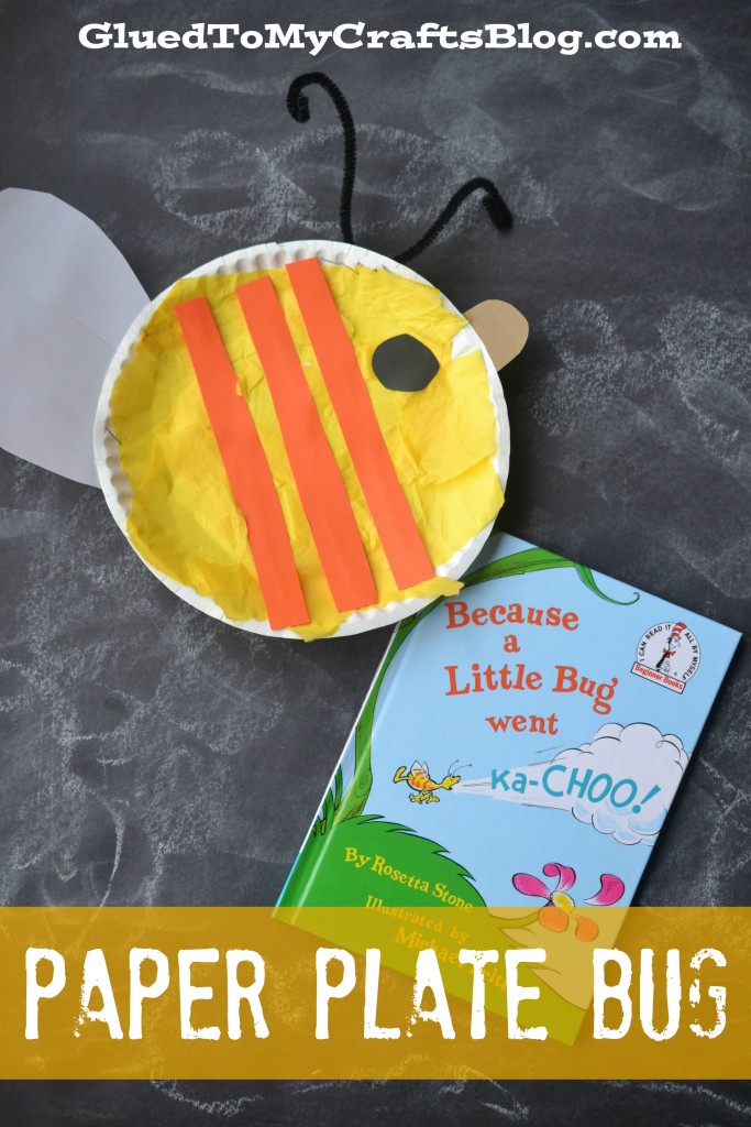 Paper Plate Bug Craft Idea