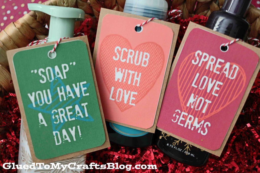 Foaming Hand Soap Gift Idea - Gift Tag Freebie Included!