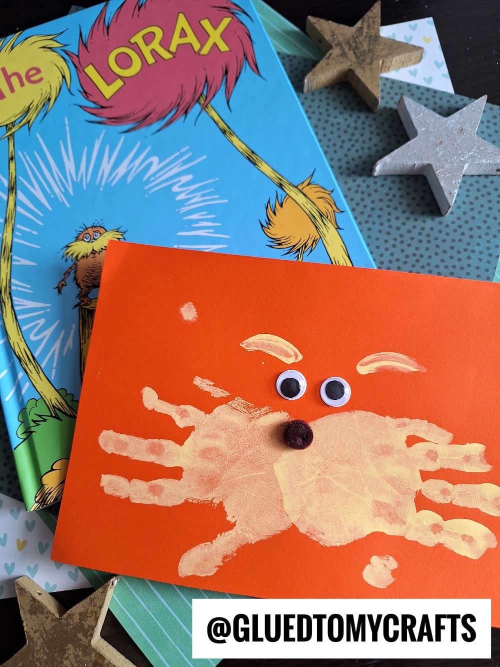 Lorax Inspired Craft Ideas From Glued To My Crafts