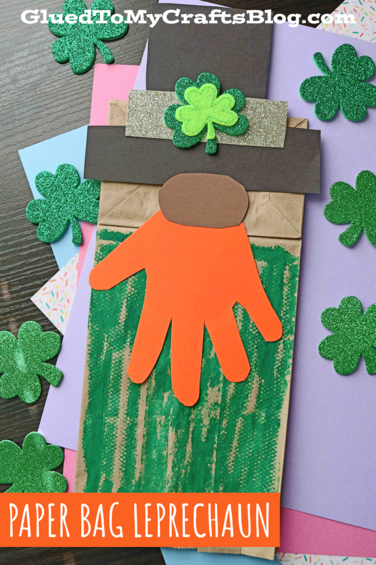 Paper Bag Leprechaun Gnome