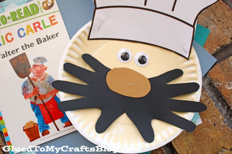 Chef Hat Printables - Landing Page - Glued To My Crafts