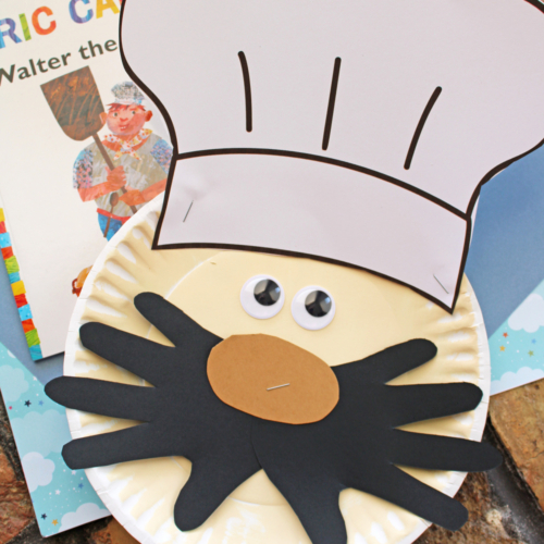 Paper Plate Baker Craft Idea
