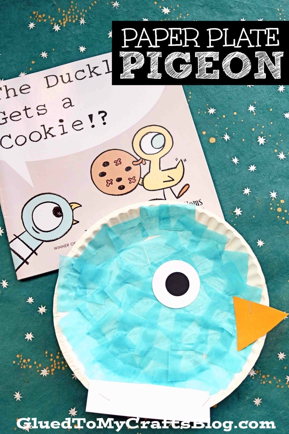Tissue Paper & Paper Plate Pigeon Craft