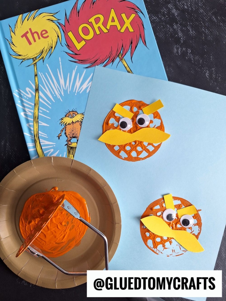 Lorax Inspired Craft Ideas From Glued To My Crafts