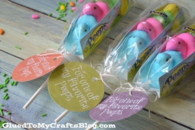 My Favorite PEEPS - Gift Tag Printable