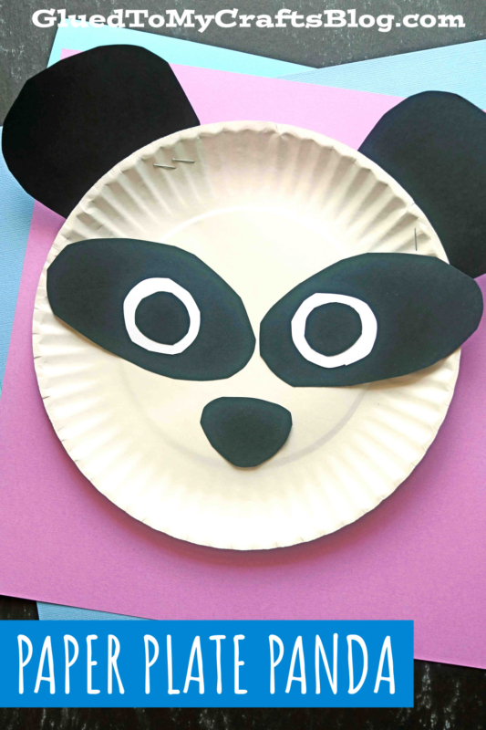 Paper Plate Panda Craft Idea
