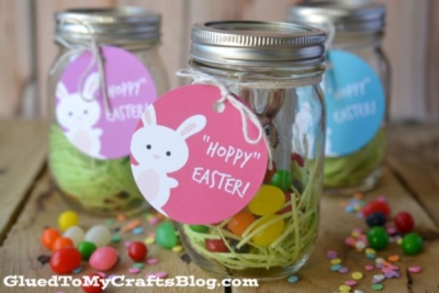 HOPPY Easter Gift Tag Printable