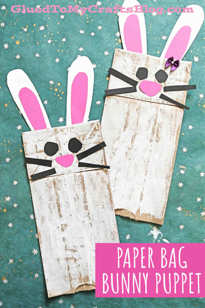 Paper Bag Bunny Puppet