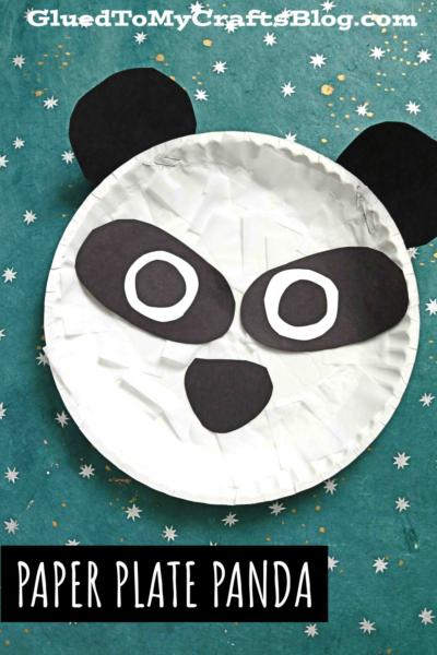 Paper Plate Panda Craft Idea