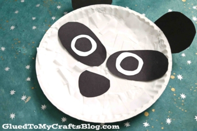 Paper Plate Panda Craft Idea