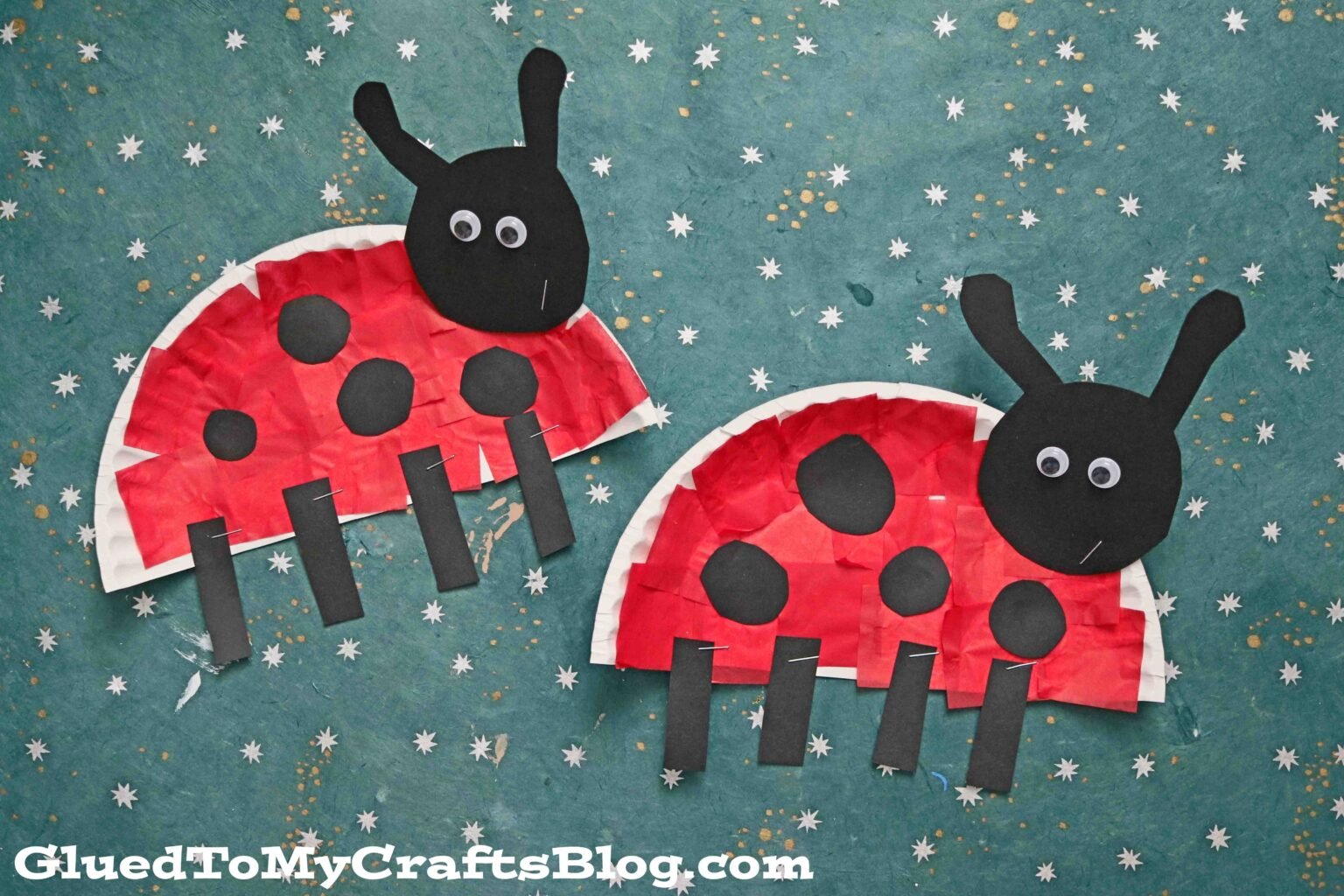Paper Plate Ladybug Craft Idea
