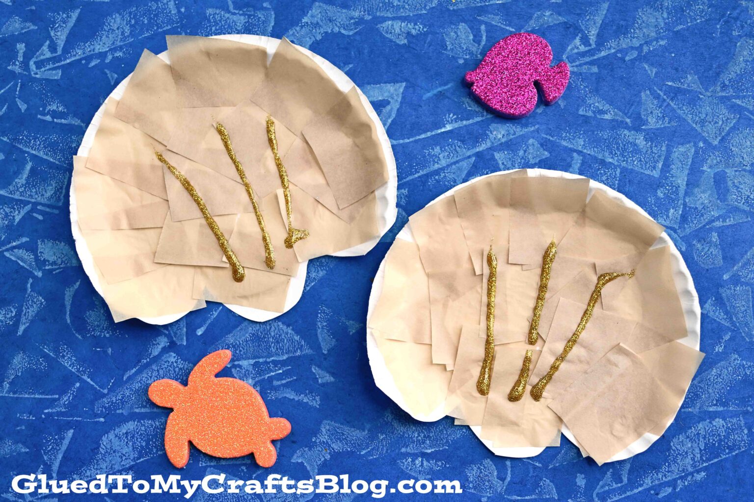 Paper Plate Shell Craft Tutorial For Summer