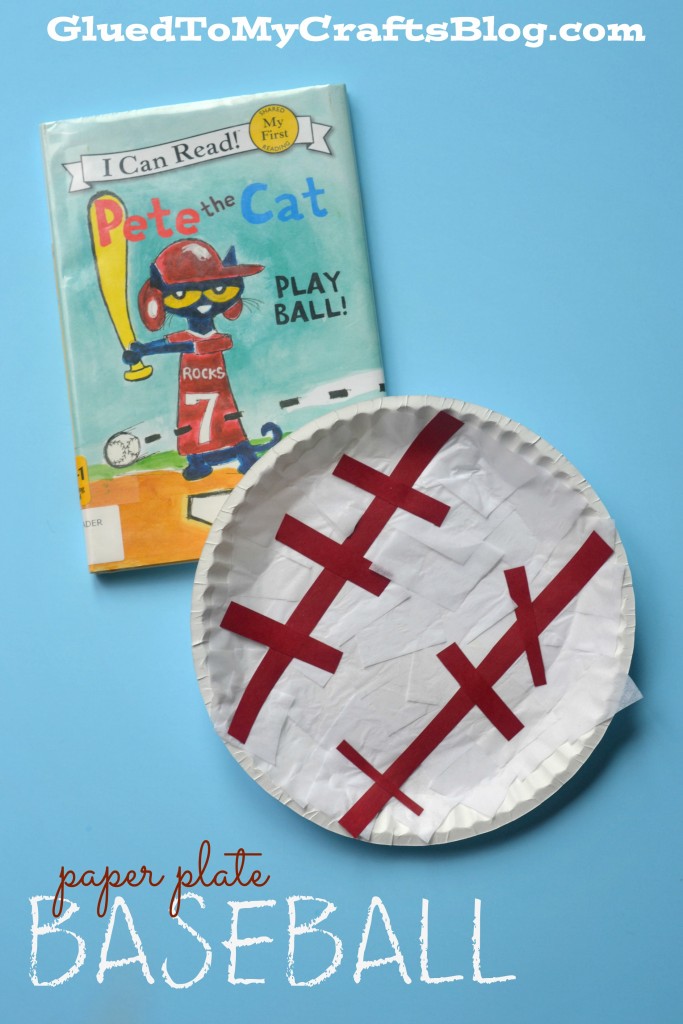 Paper Plate Baseball Craft Idea For Kids