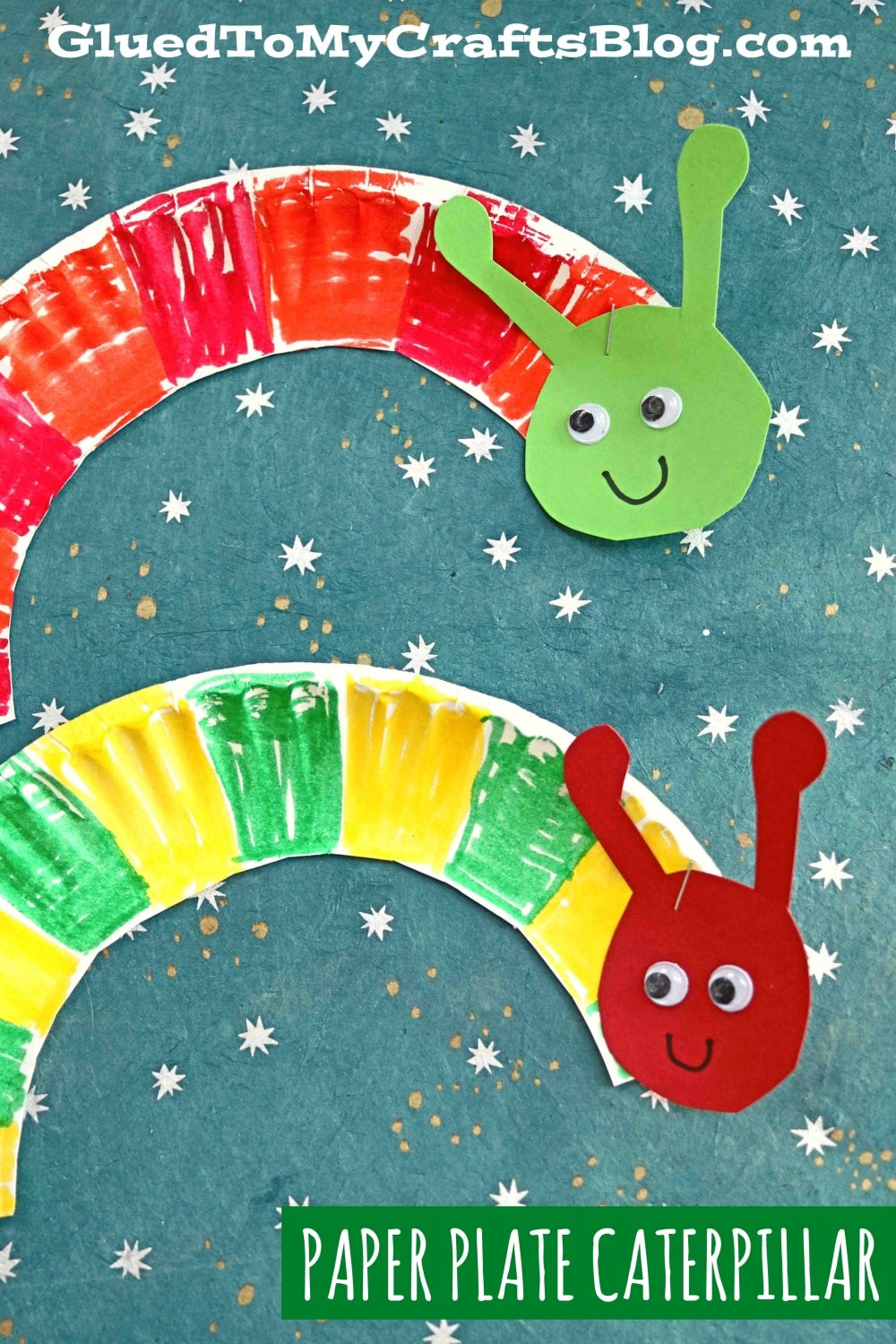 Paper Plate Caterpillar Craft