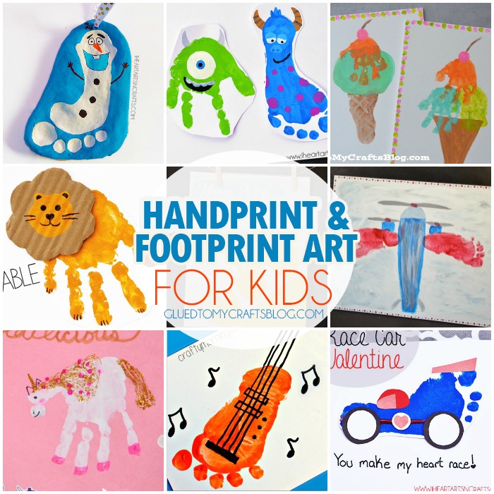 Handprint & Footprint Art for Kids